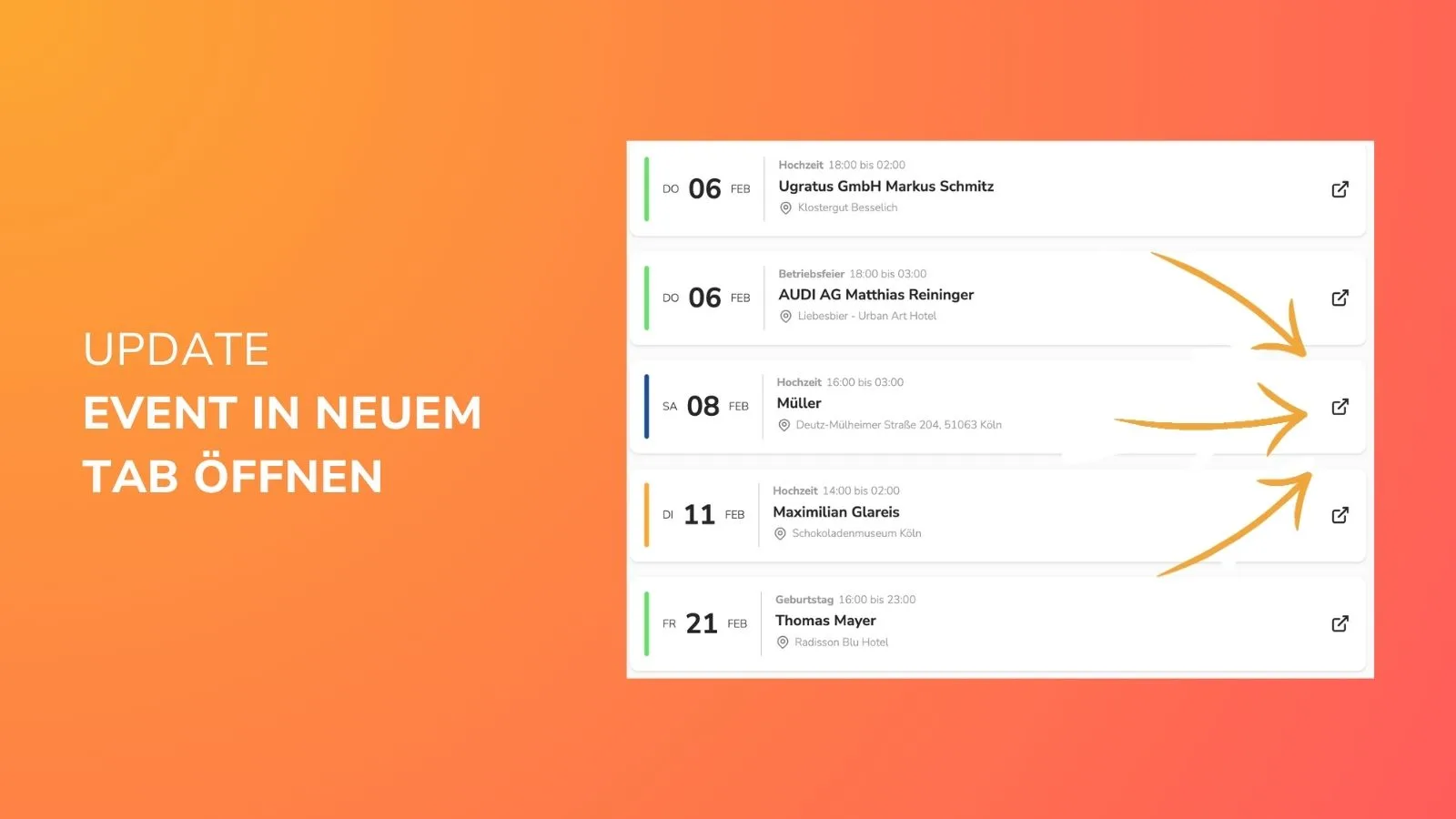 Event in einem neuen Tab öffnen - bookitup